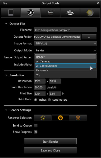 SOLIDWORKS Visualize Why Go Pro? 1- Configurations SOLIDWORKS Visualize Why Go Pro? 1- Configurations